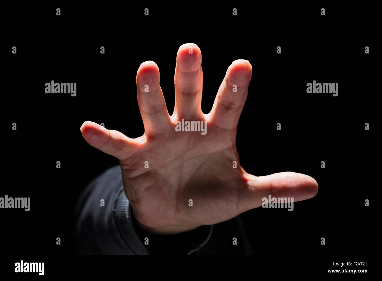 Hand grabbing anger hi-res stock photography and images - Alamy