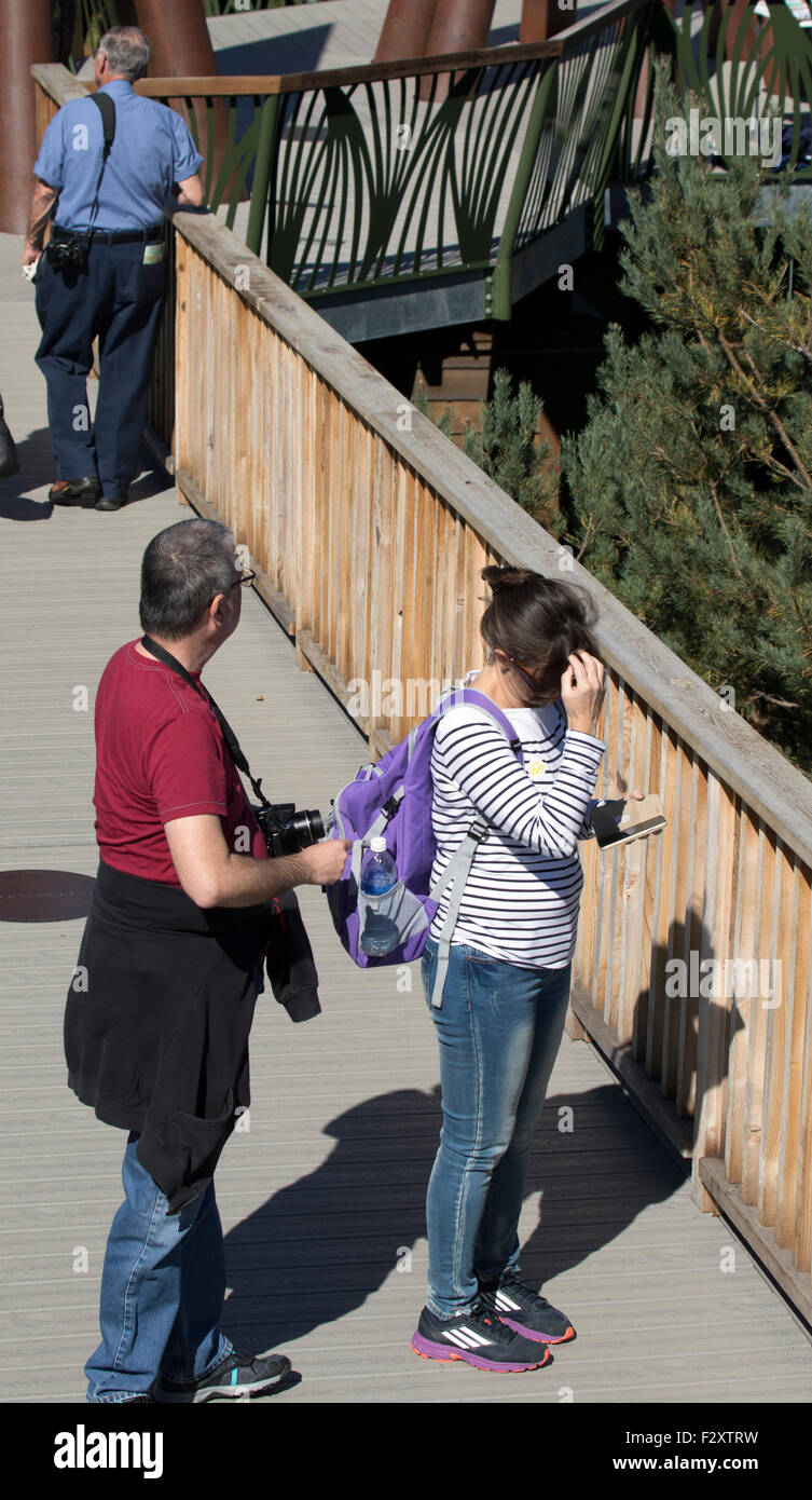 Wild Walk attraction at The Wild Center Tupper Lake New York USA US ...