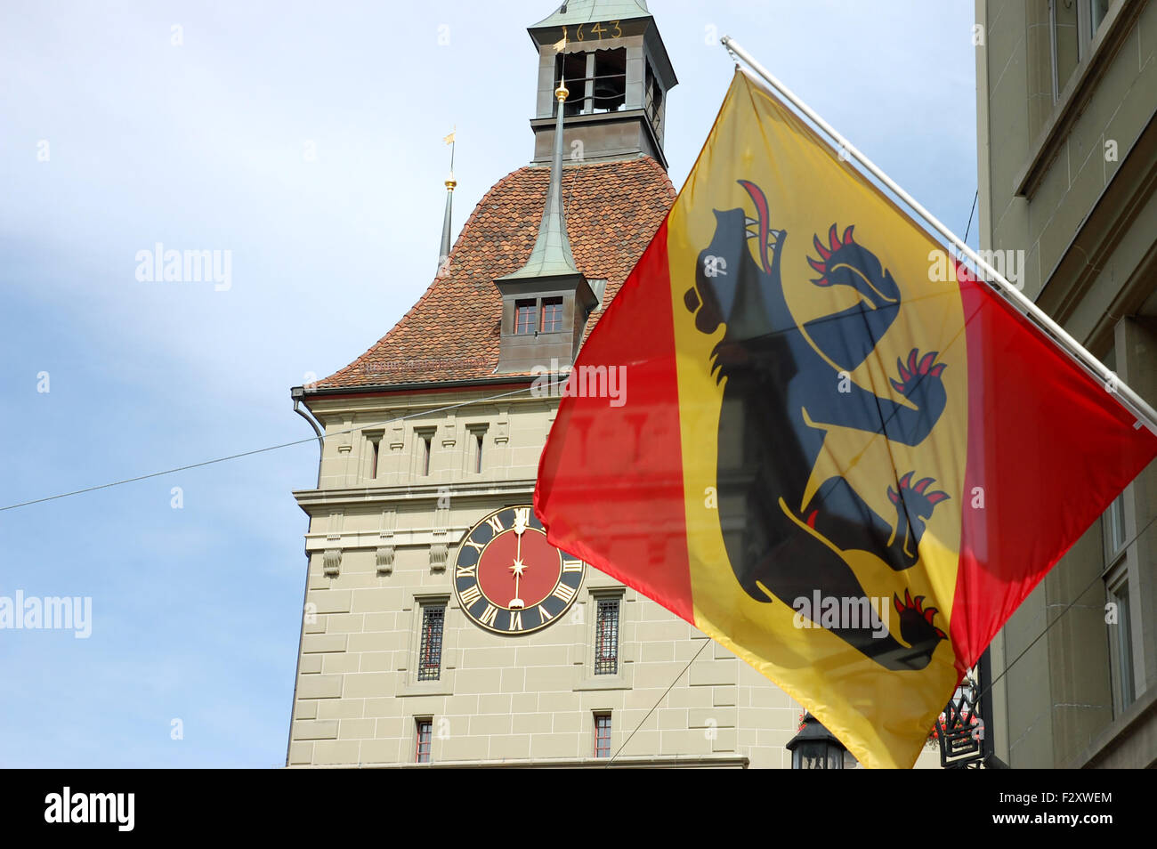 City of bern flag hi-res stock photography and images - Alamy