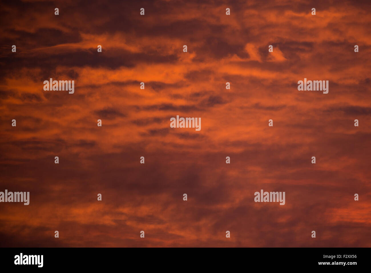 Sunset cloud formation, Suffolk, UK Stock Photo - Alamy