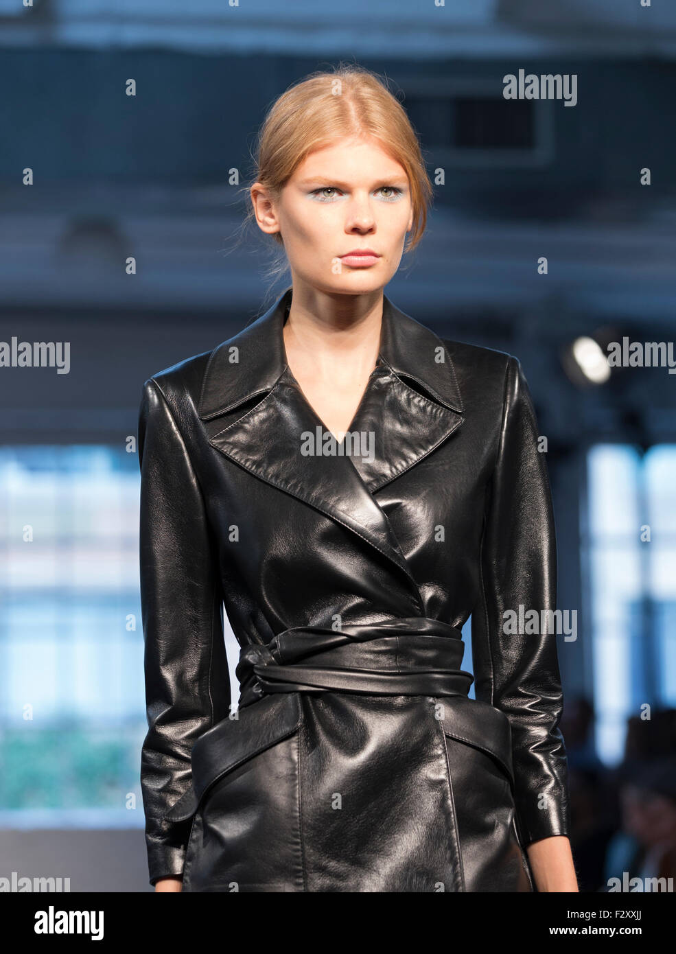 New York, NY - September 12, 2015: Model walks runway for show by Jill ...
