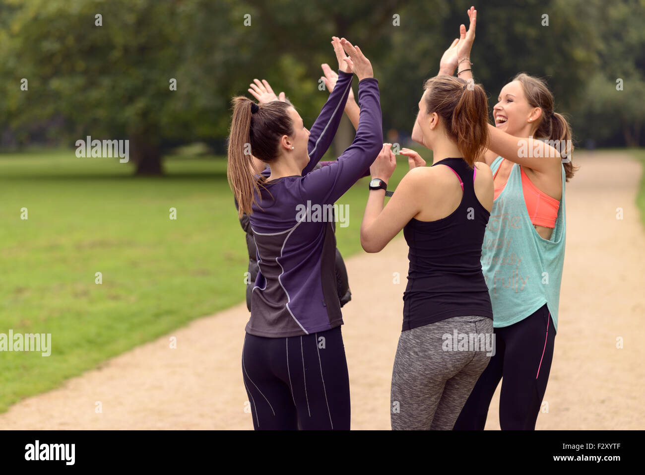 Laughing exercise hi-res stock photography and images - Alamy