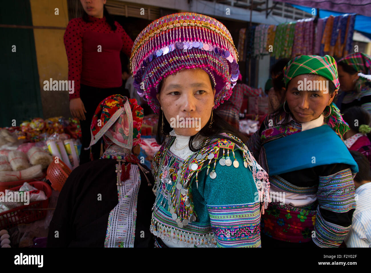 Local market at hmong village hi-res stock photography and images - Alamy