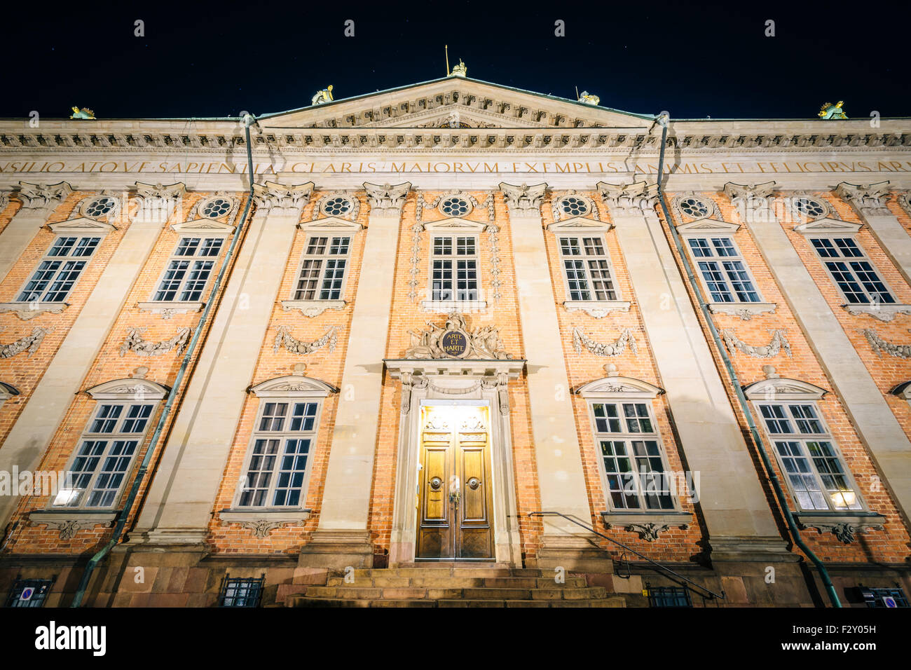 The House of Nobility, Riddarhuset, at night, Galma Stan, Stockholm ...