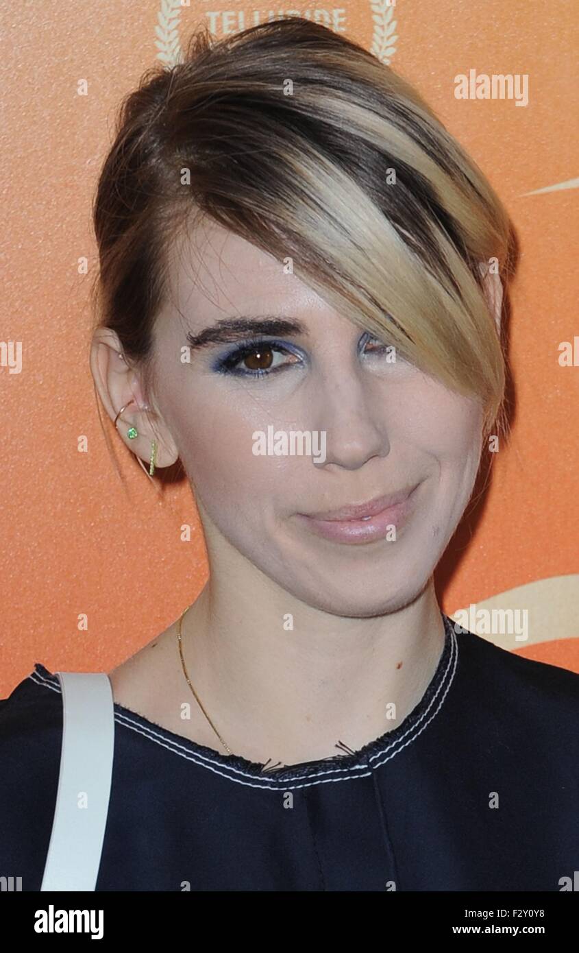 New York, NY, USA. 24th Sep, 2015. Zosia Mamet at arrivals for HE NAMED ...