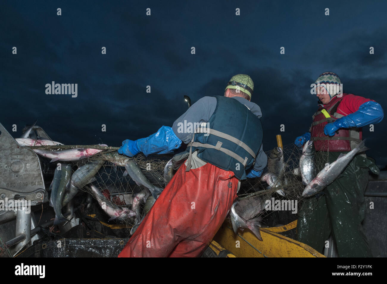 Commercial salmon set net fishing hi-res stock photography and images ...
