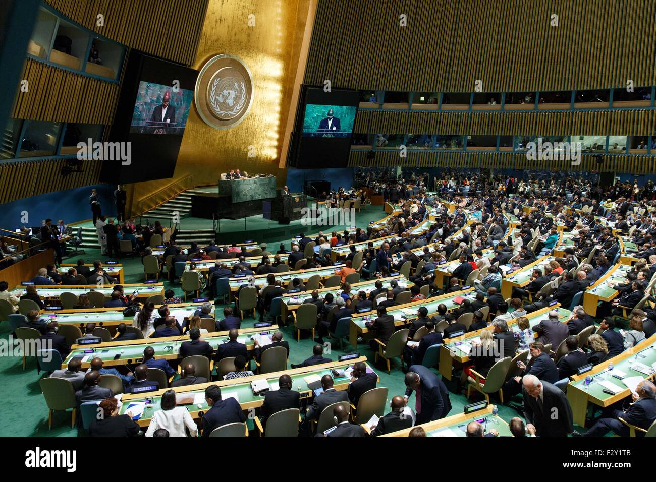 Sustainable development summit un 2015 hi-res stock photography and ...