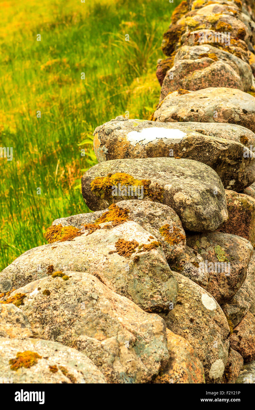 Old farm stone wall hi-res stock photography and images - Alamy