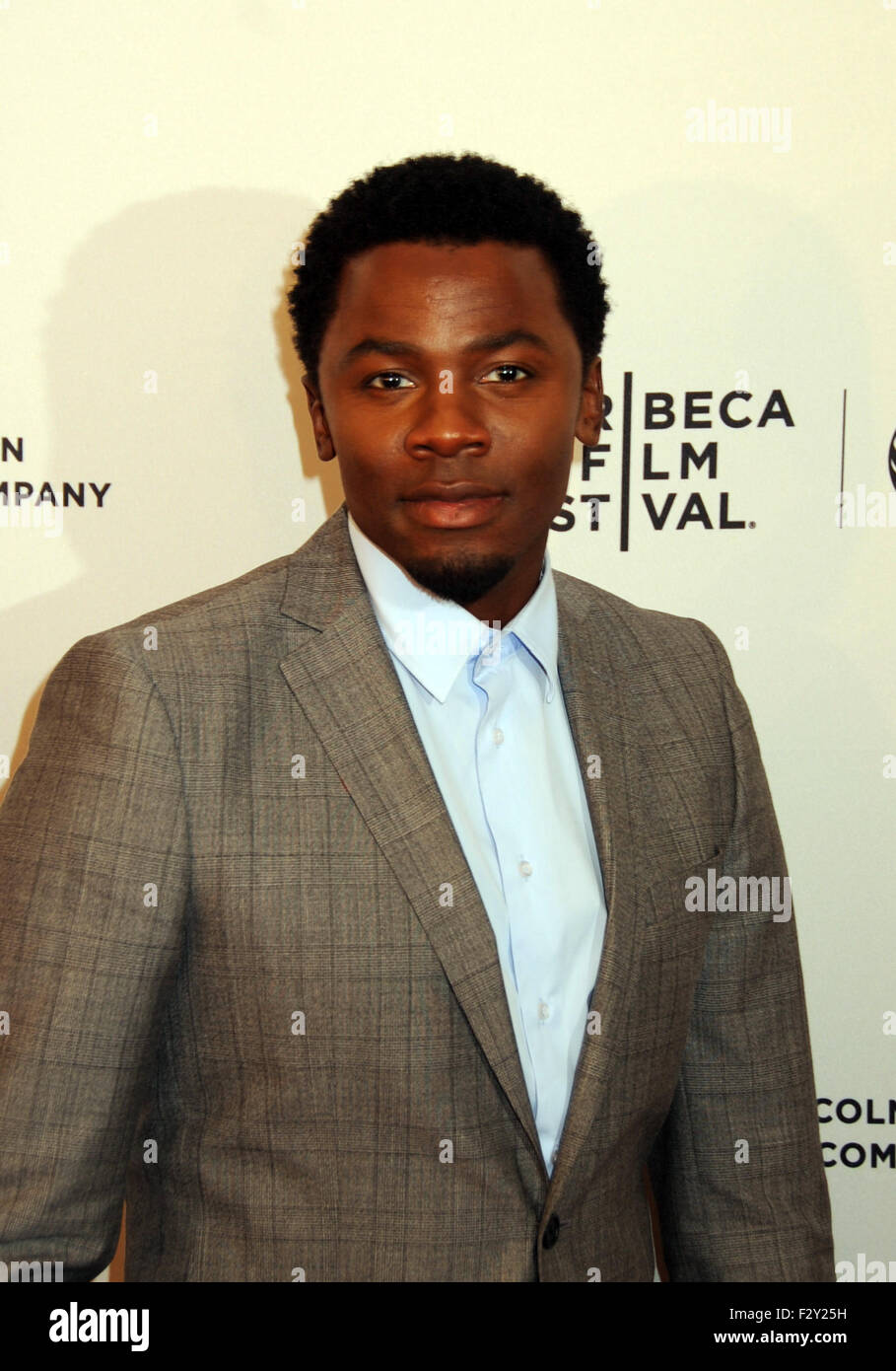 New York.NY.USA .Derek Luke at the Alex of Venice Premiere at the 2014 ...