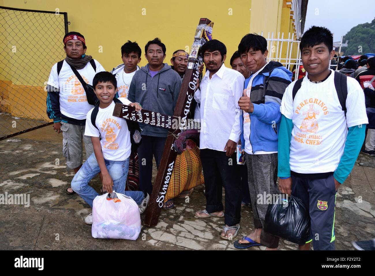 Pilgrims - Plaza de Armas - Señor Cautivo de Ayabaca peregrination in ...