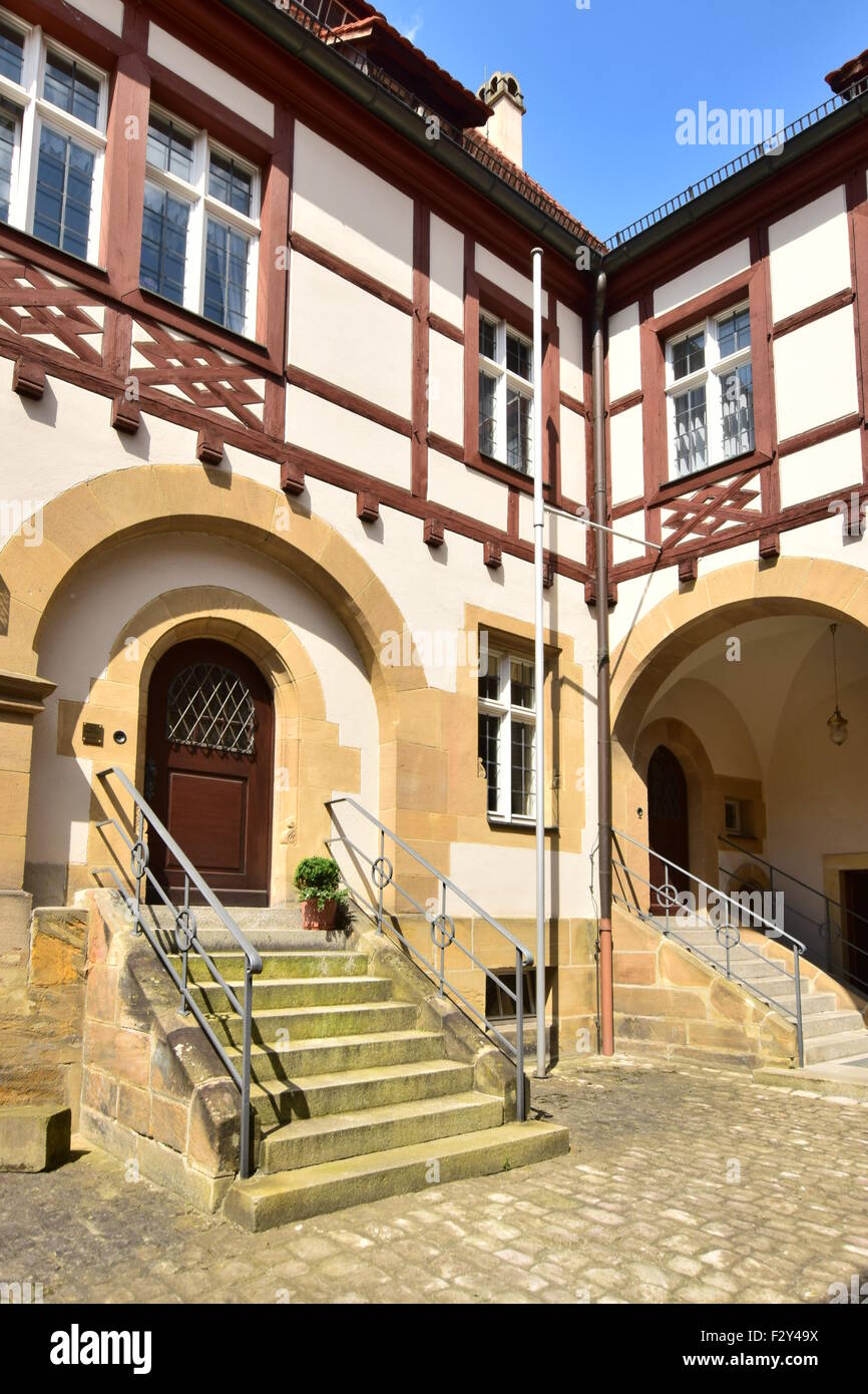 Bamberg (German pronunciation: [ˈbambɛɐ̯k]) is a town in Bavaria ...