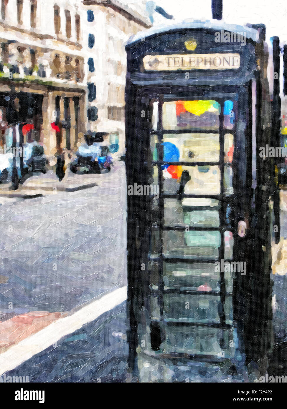 Black phone kiosk hi-res stock photography and images - Alamy