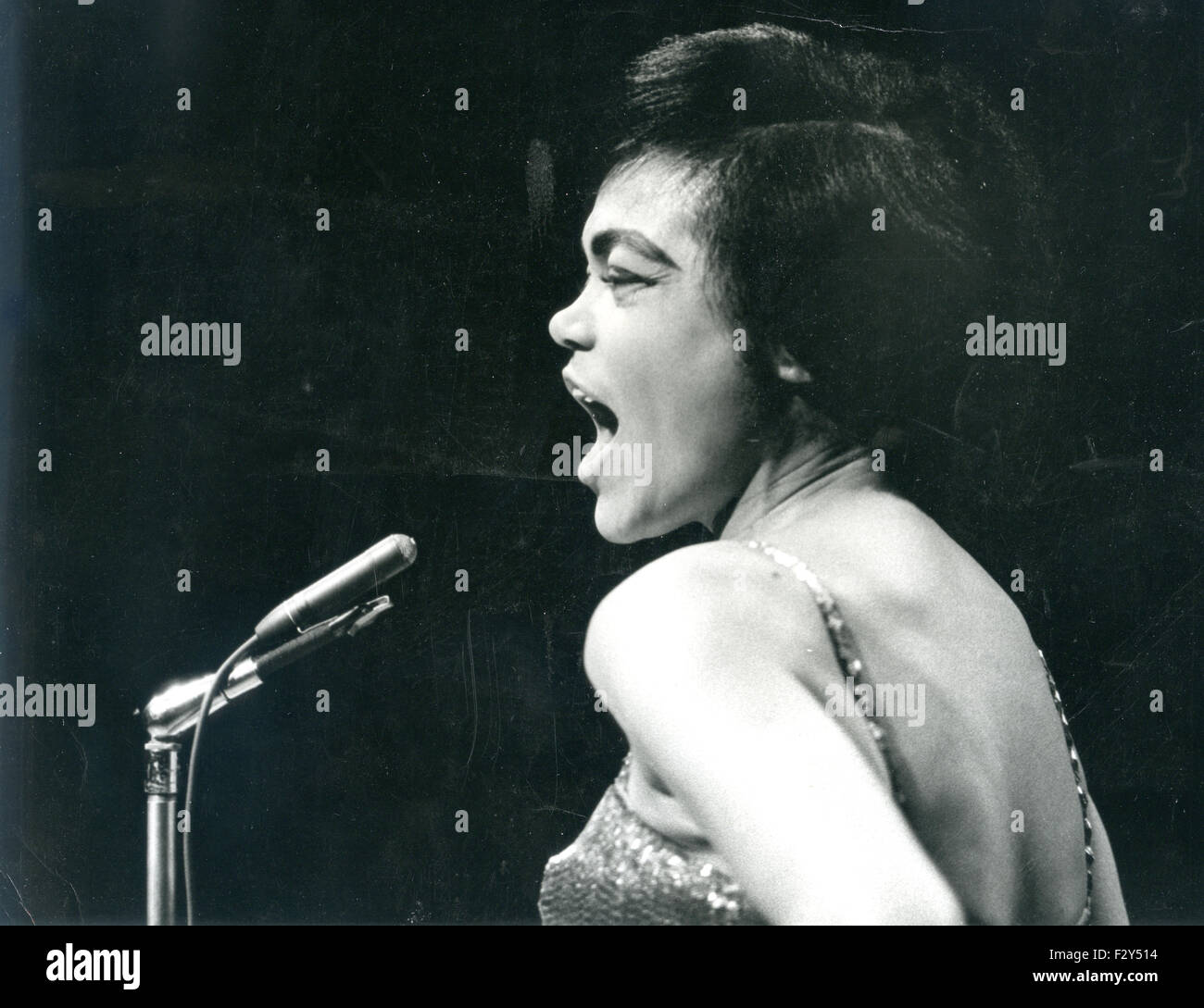 EARTHA KITT (1927-2008) US singer and actress about 1962 Stock Photo ...