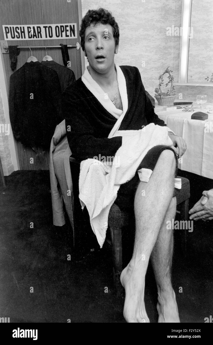 TOM JONES Welsh singer in November 1967. Photo Tony Gale Stock Photo ...