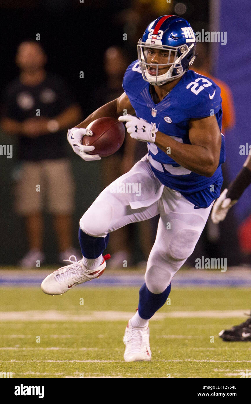 September 24, 2015, New York Giants running back Rashad Jennings (23 ...