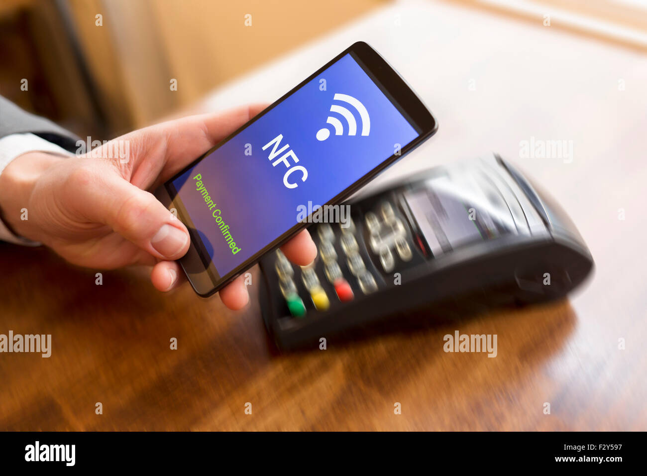Nfc technology hi-res stock photography and images - Alamy