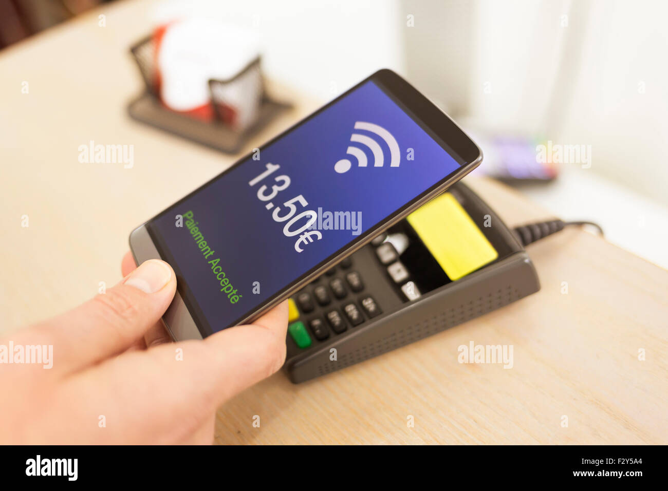 Nfc technology hi-res stock photography and images - Alamy