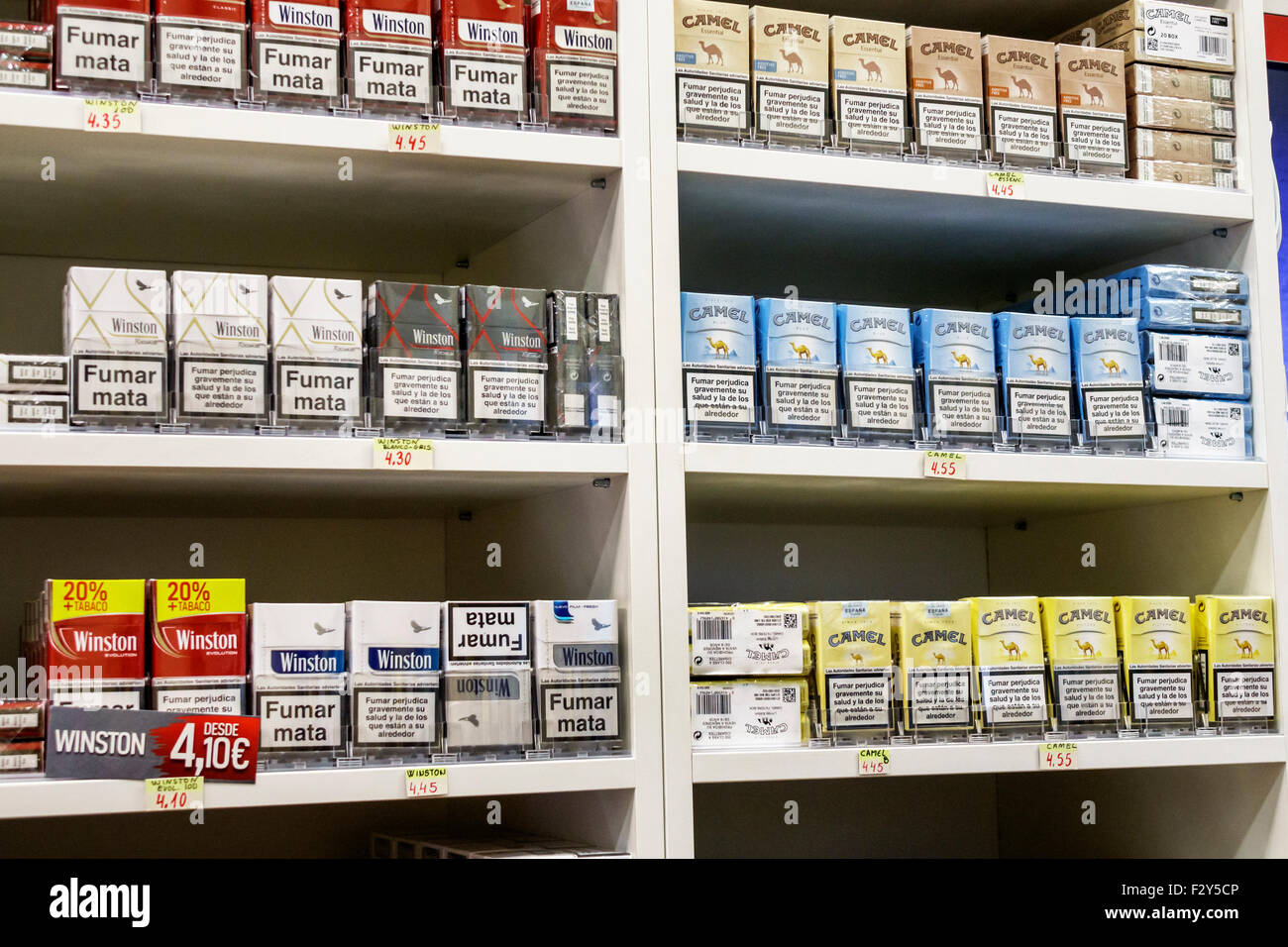 Madrid Spain,Hispanic Centro,convenience store,interior inside ...