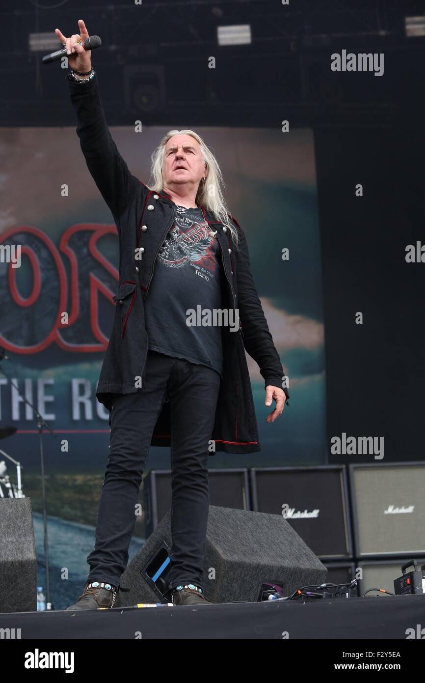 Ramblin' Man Fair - Day 1 - Performances Featuring: Saxon Where: London ...