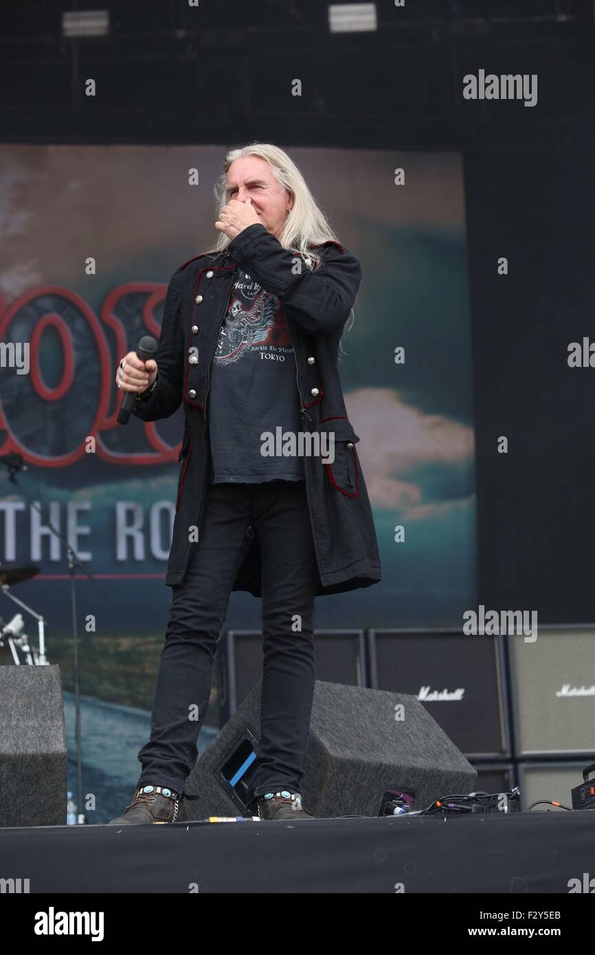 Ramblin' Man Fair - Day 1 - Performances Featuring: Saxon Where: London ...