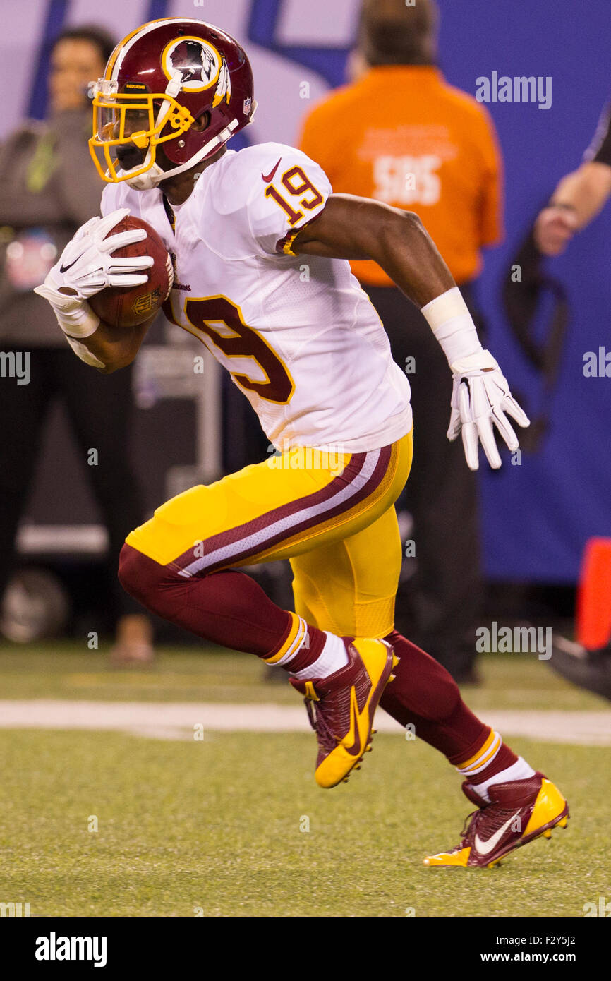 September 24, 2015, Washington Redskins wide receiver Rashad Ross (19 ...