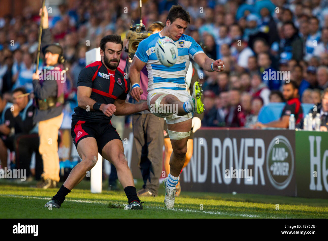 Kingsholm, Gloucester, UK. 25th Sep, 2015. Rugby World Cup. Argentina ...