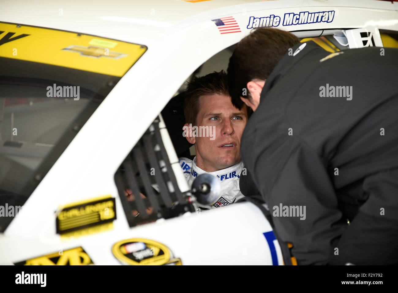 Loudon, NH USA. 25th Sep, 2015. Sprint Cup Series driver Jamie McMurray ...