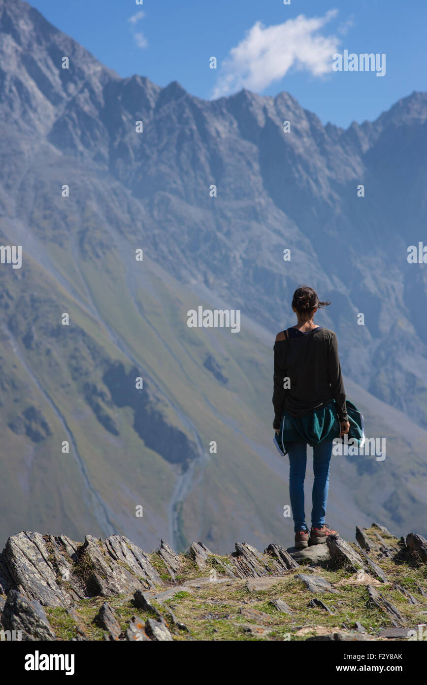 Stepantsminda, kazbegi georgia hi-res stock photography and images - Alamy