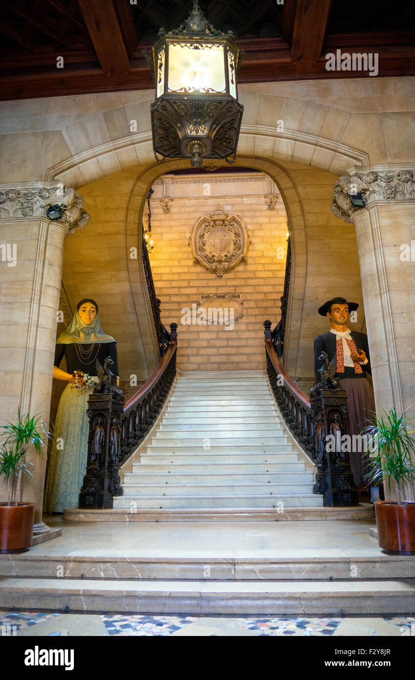 the town hall building in palma,majorca Stock Photo - Alamy