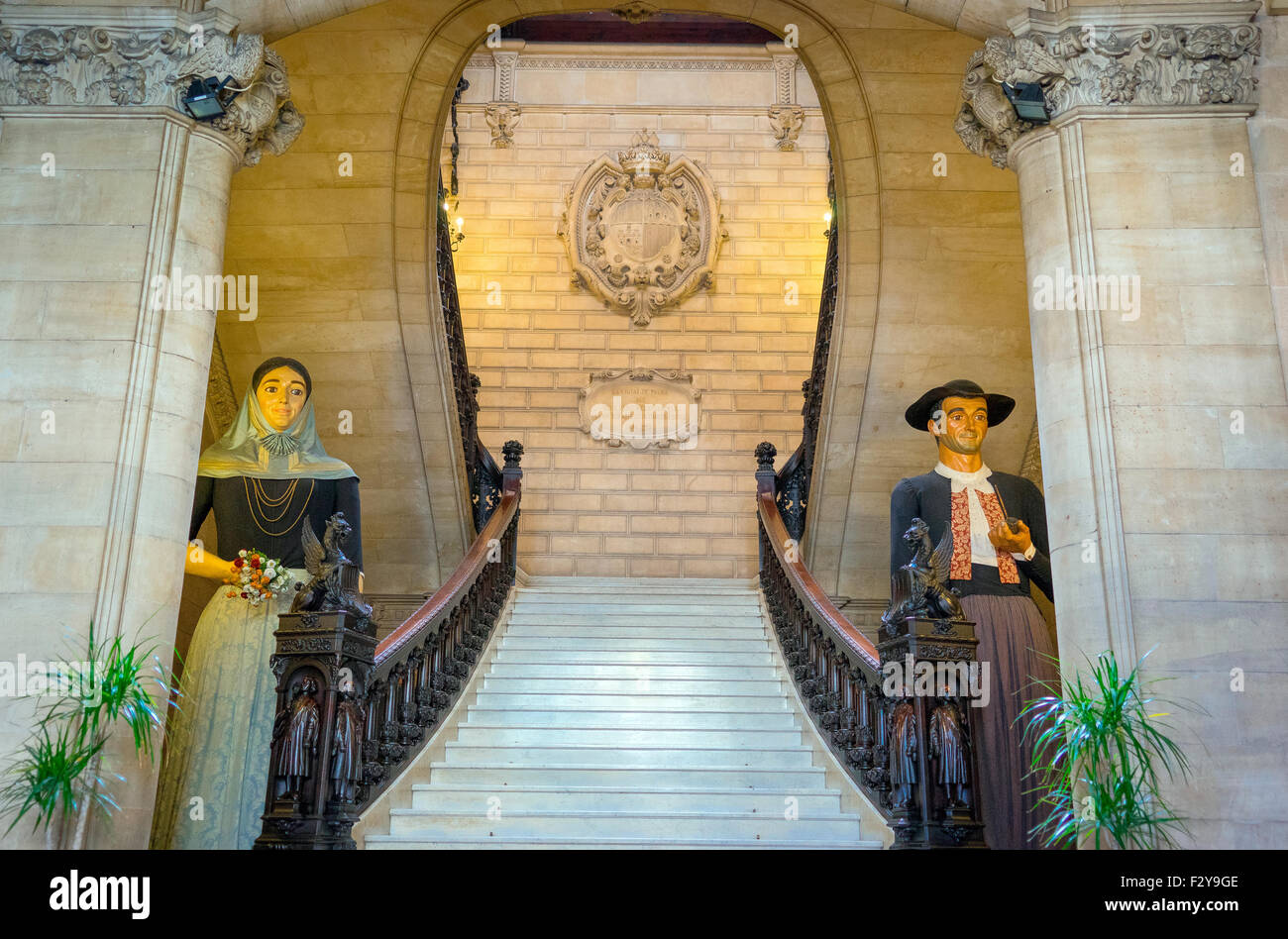 the town hall building in palma,majorca Stock Photo - Alamy