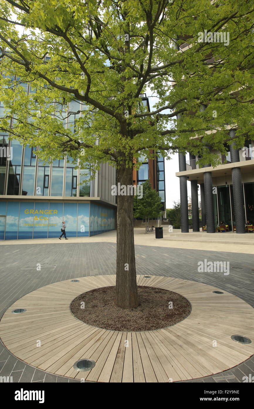 Pancras Square & Cubitt Square, St Pancras, London Stock Photo - Alamy