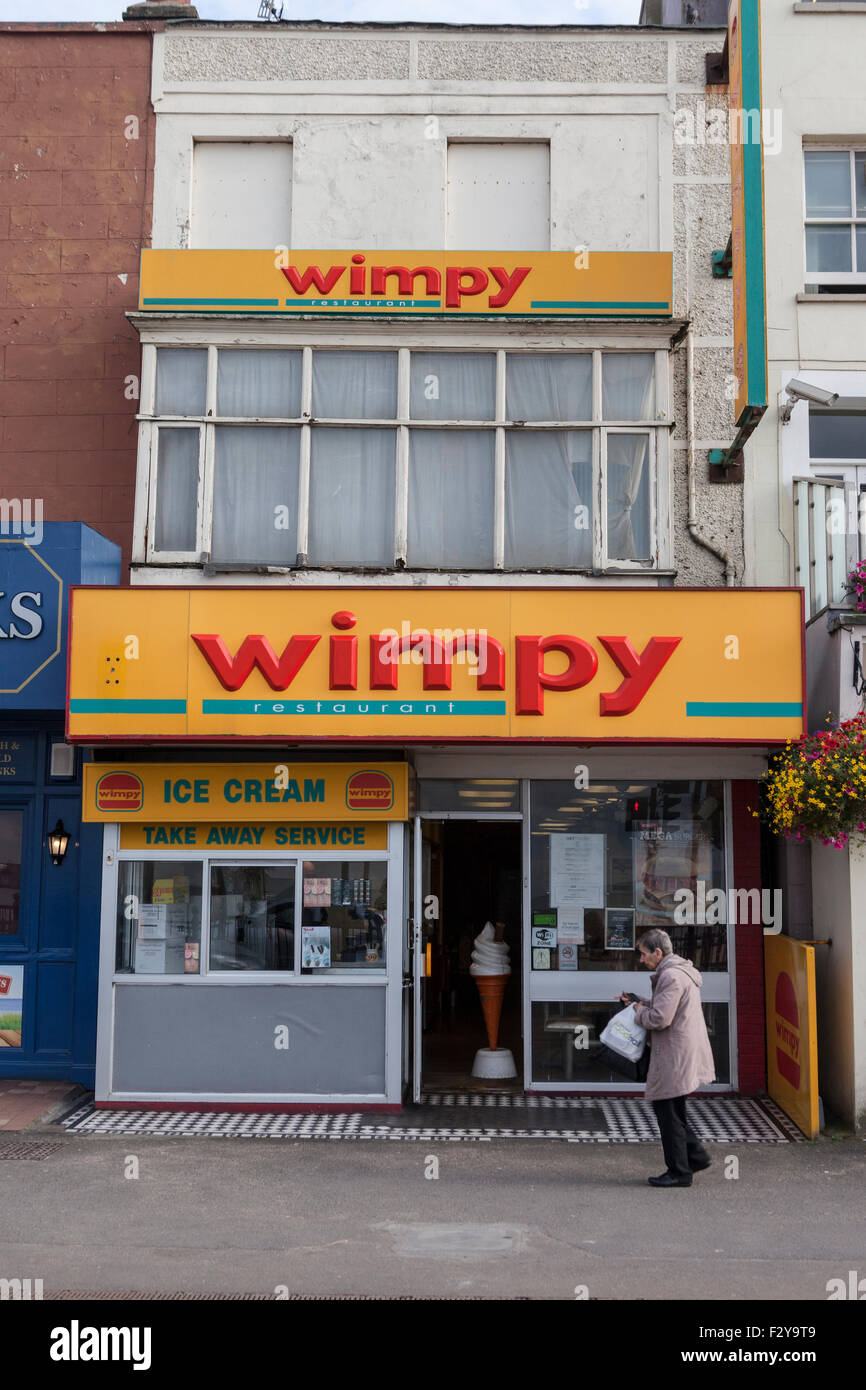 Wimpy restaurant hi-res stock photography and images - Alamy