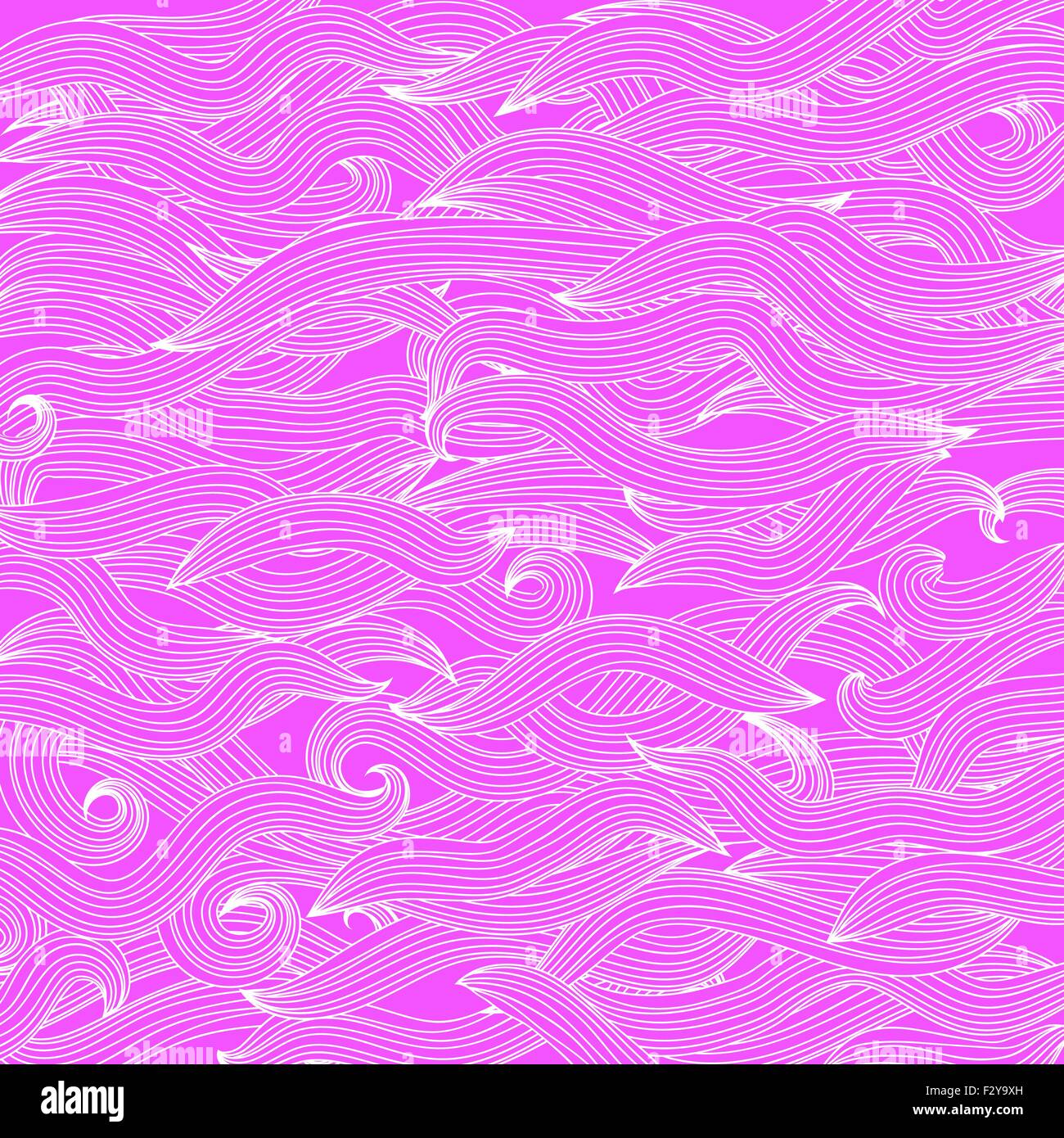 Abstract Pink Wave Background Stock Vector Image & Art - Alamy