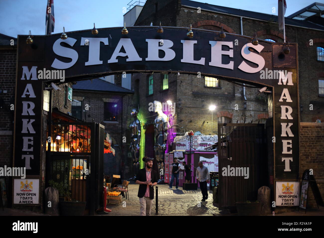 Camden Night Market, London Stock Photo - Alamy