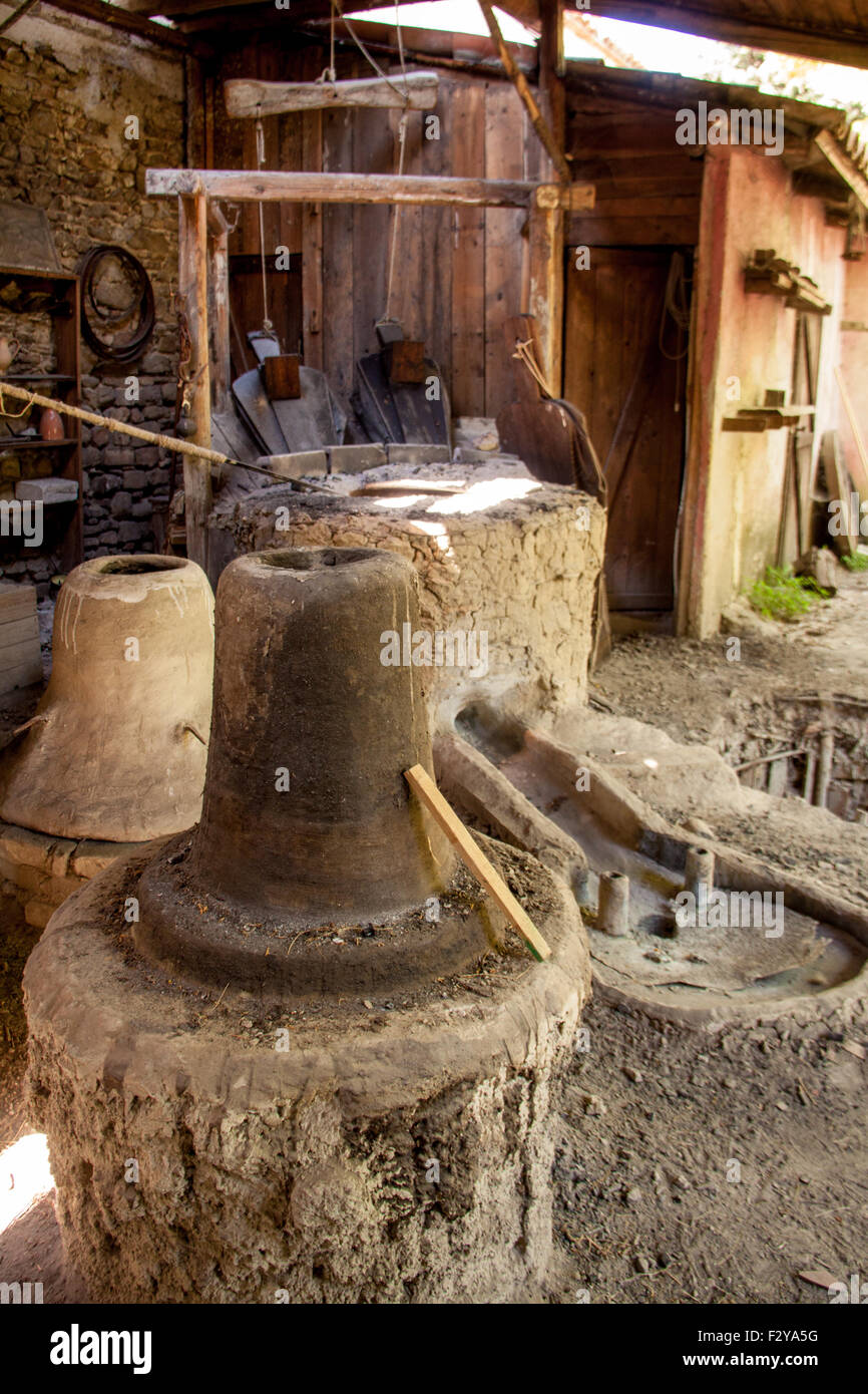 Historical process of the production of brass bells - Umbria, Italy ...