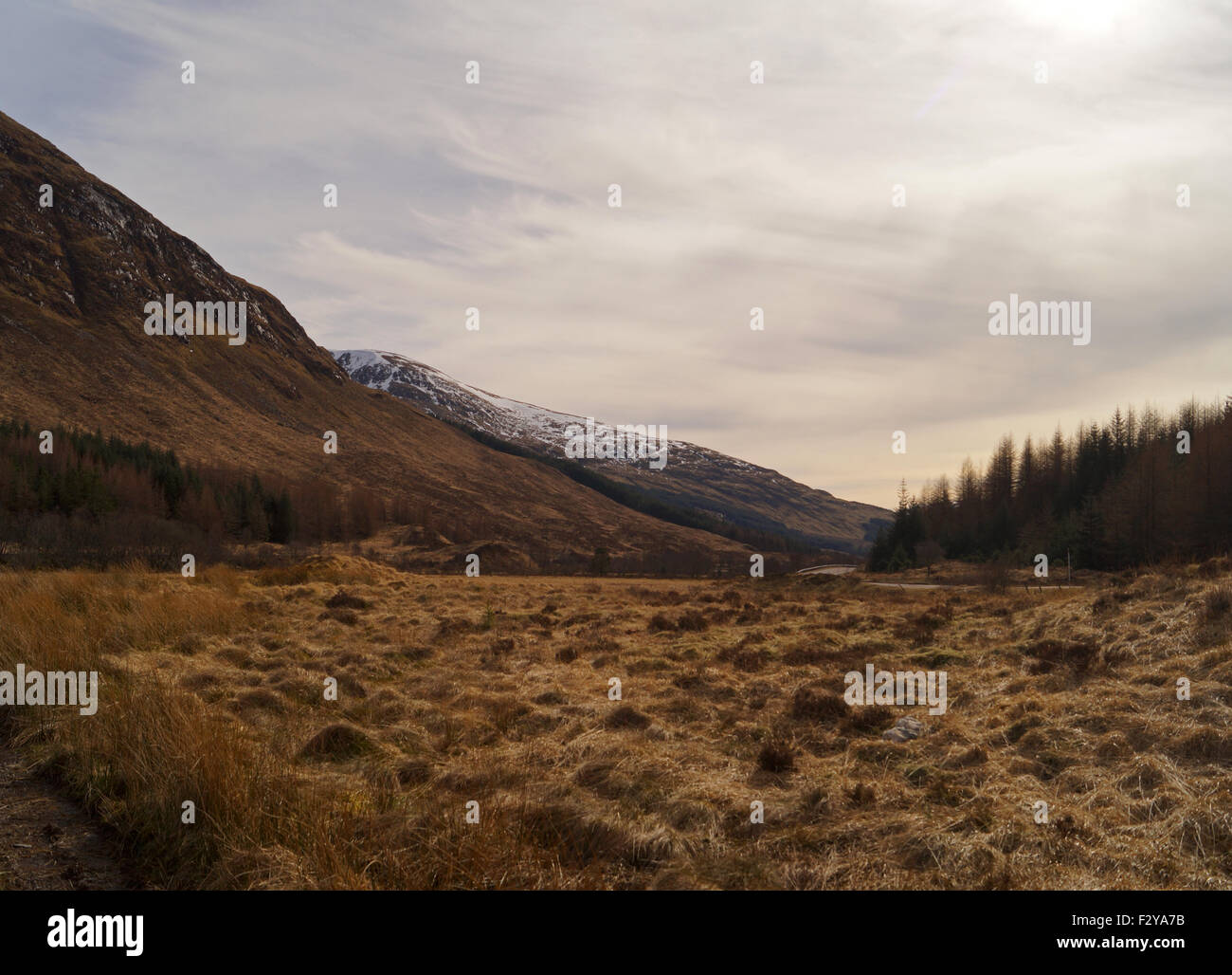 Scenery in the Scottish Highlands Stock Photo - Alamy