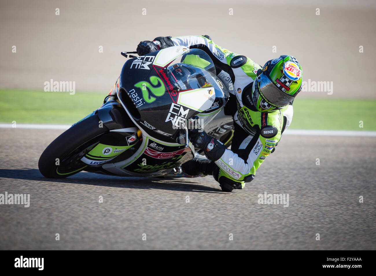 Motorland, Aragon, Spain. 25th Sep, 2015. Moto2 Grand Prix Movistar of ...