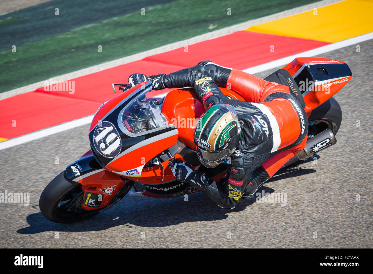 Motorland, Aragon, Spain. 25th Sep, 2015. Moto2 Grand Prix Movistar of ...