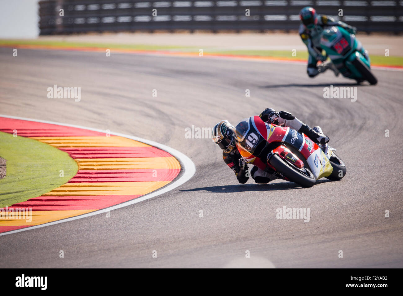 Motorland, Aragon, Spain. 25th Sep, 2015. Moto2 Grand Prix Movistar of ...