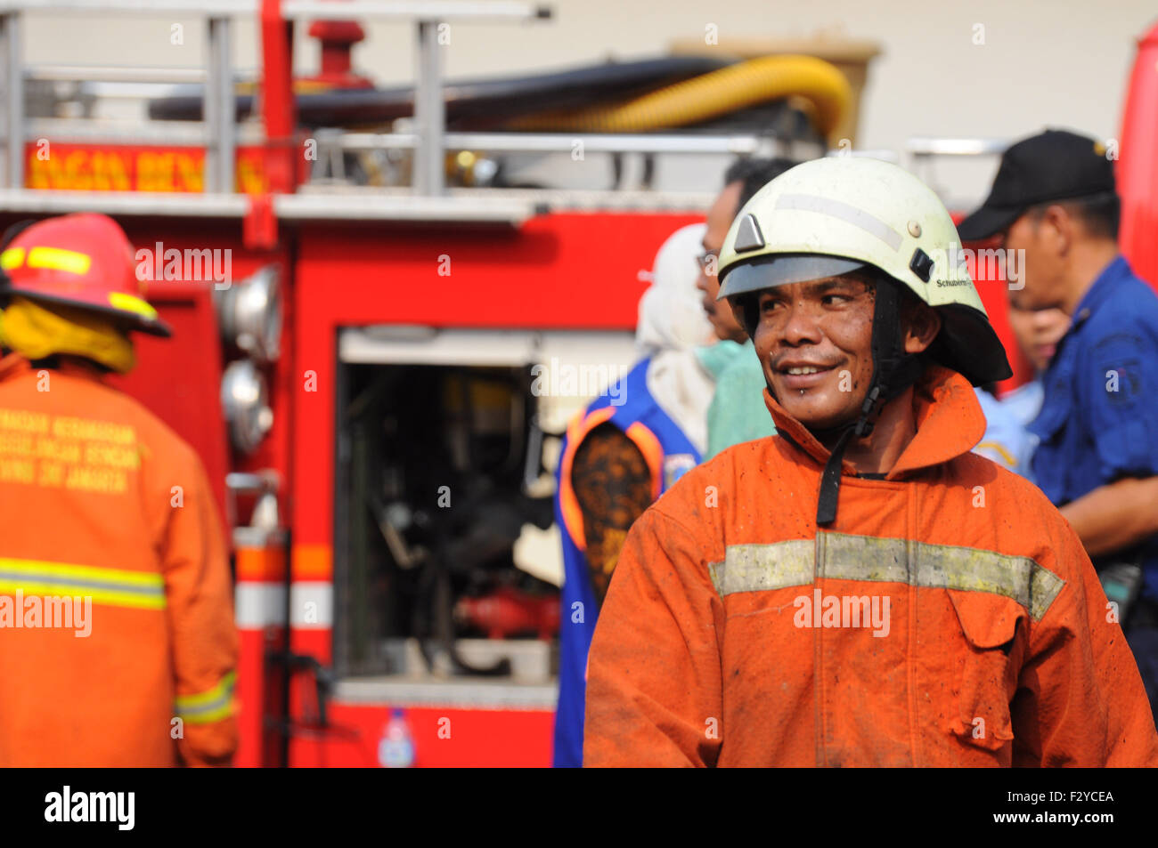 Jakarta fire department hi-res stock photography and images - Alamy
