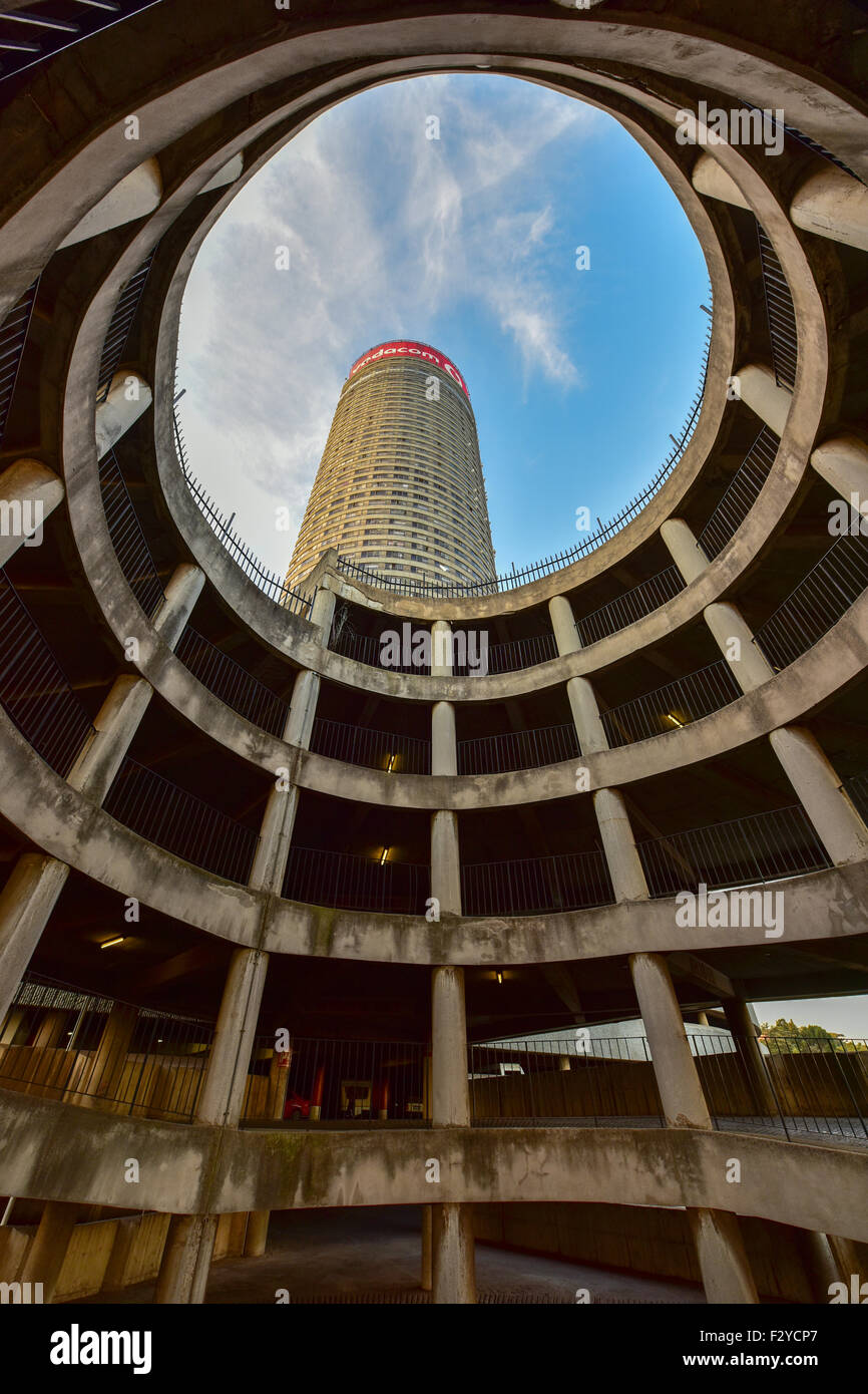 Ponte City Building interior cylinder. Ponte City is a famous ...