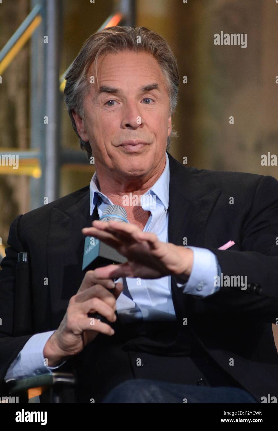 New York, NY, USA. 25th Sep, 2015. Don Johnson at a public appearance ...
