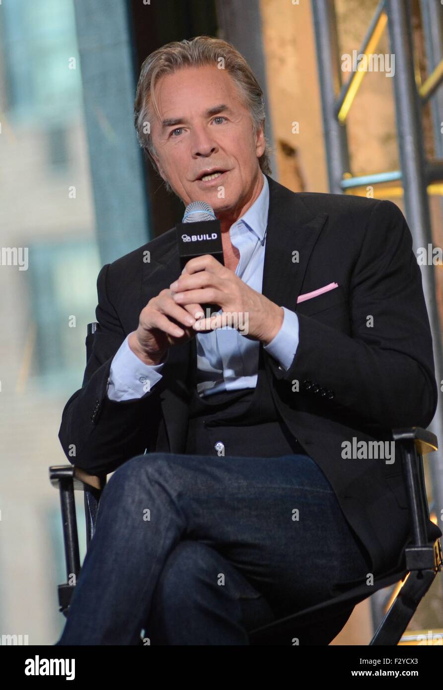 New York, NY, USA. 25th Sep, 2015. Don Johnson at a public appearance ...