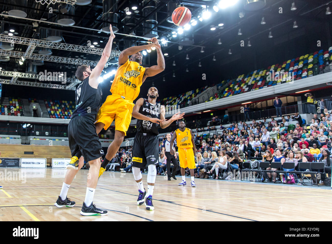 London Lions defeat Leeds force 99 - 60 at Copperbox, Olympic Park ...