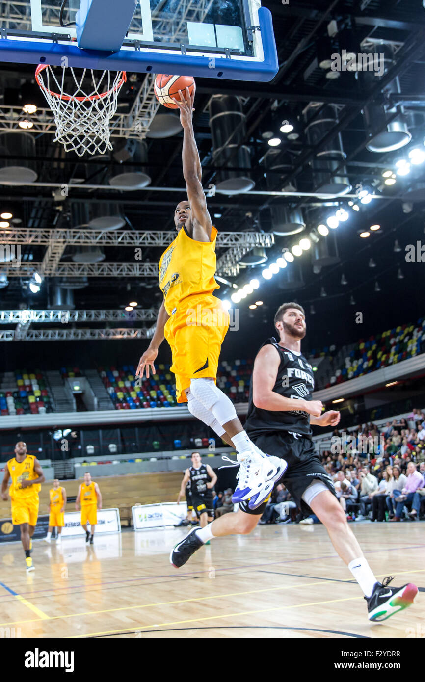 London Lions defeat Leeds force 99 - 60 at Copperbox, Olympic Park ...