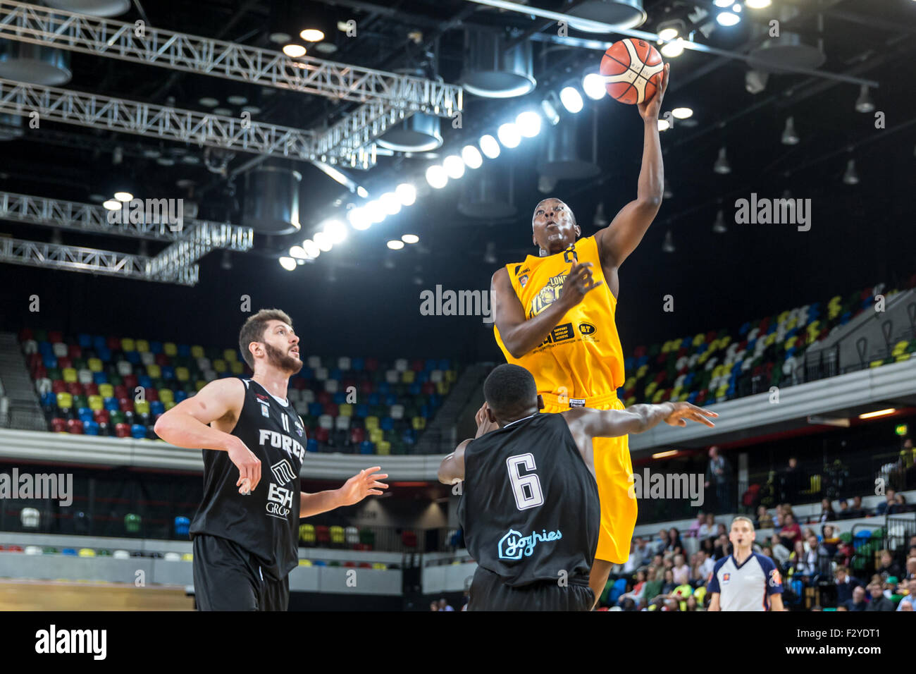 London Lions defeat Leeds force 99 - 60 at Copperbox, Olympic Park ...