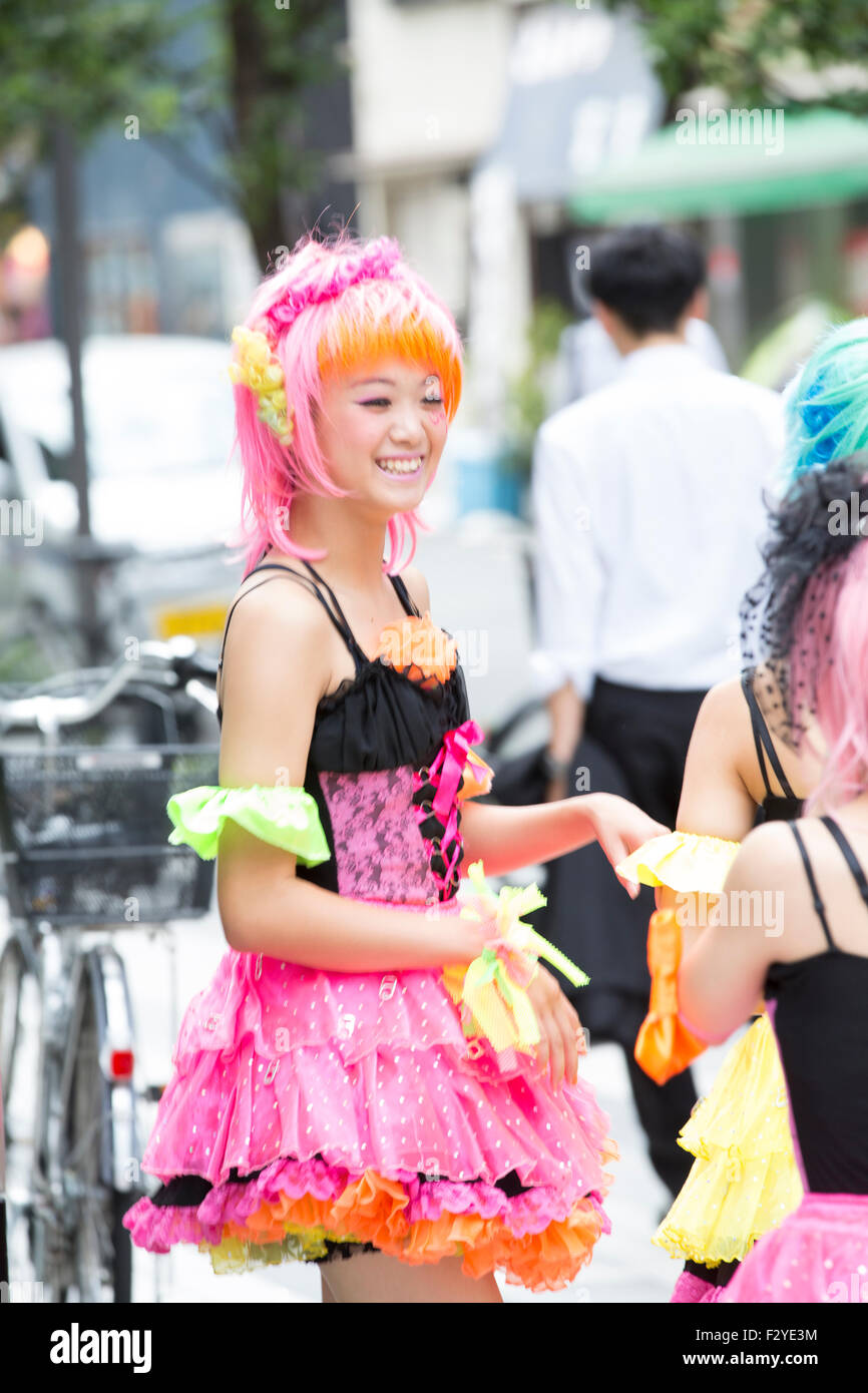 Japanese cities, people and landscape Stock Photo - Alamy