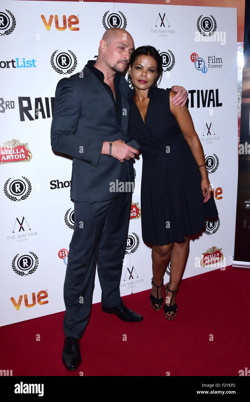 London, UK, 25th Sept 2015 : Sean Cronin and girlfriend Nadia Alami ...