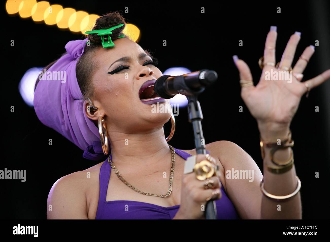 Las Vegas, NV, USA. 25th Sep, 2015. Andra Day in attendance for 2015 ...