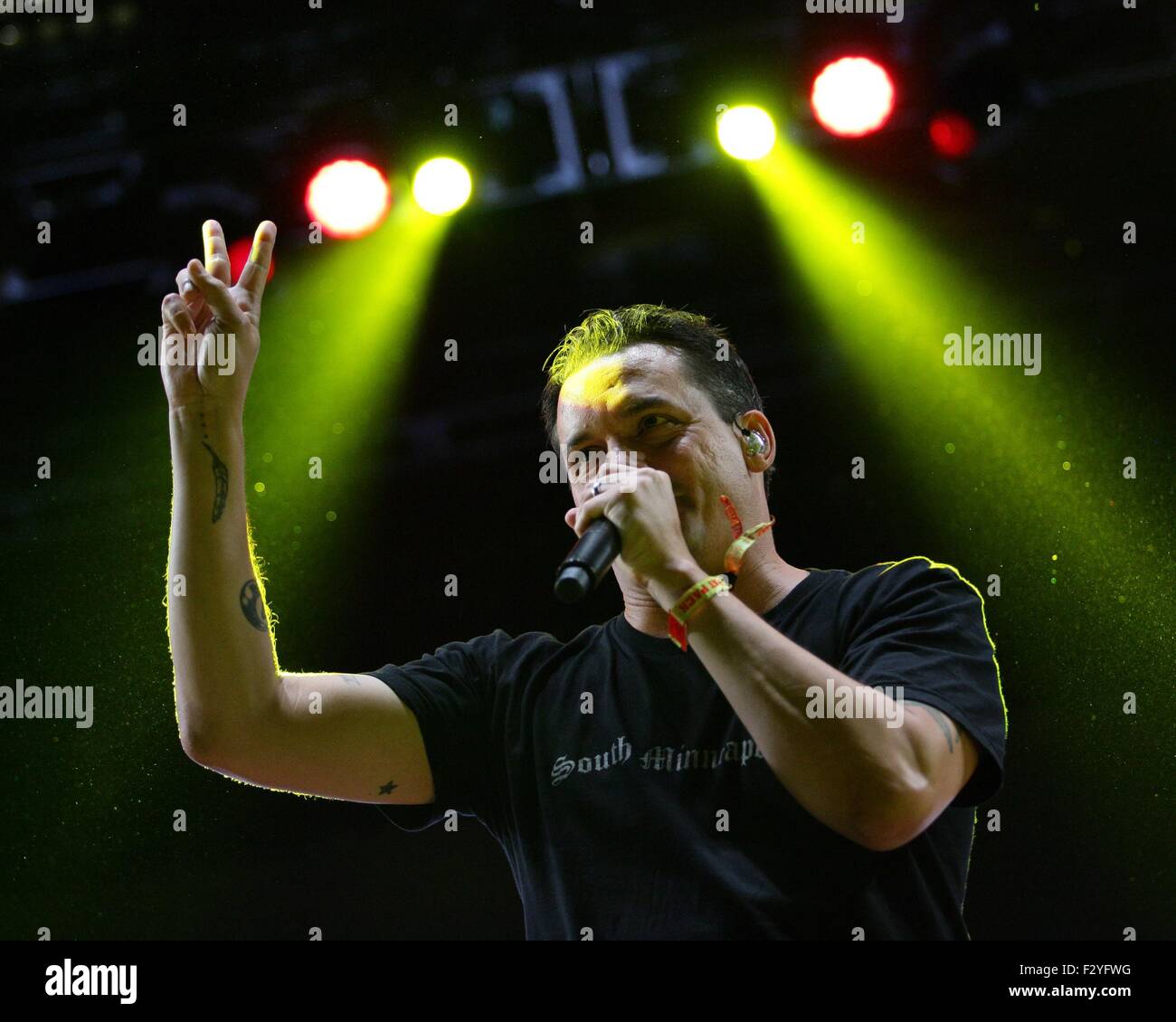 Las Vegas, NV, USA. 25th Sep, 2015. Slug (Sean Daley) of Atmosphere in ...
